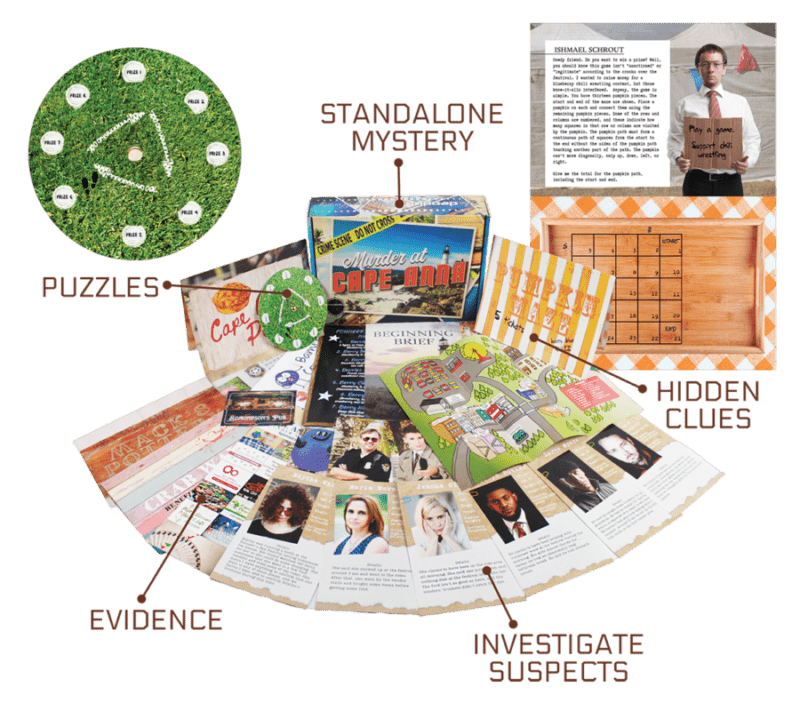 Murder Mystery Box - Deadbolt Mystery Society